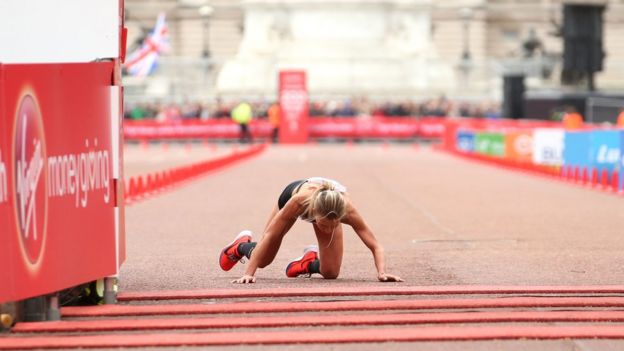 Some very determined runners finished London’s Marathon last week on ...