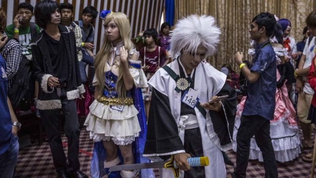 The cosplay kids of Myanmar - in pictures - BBC News