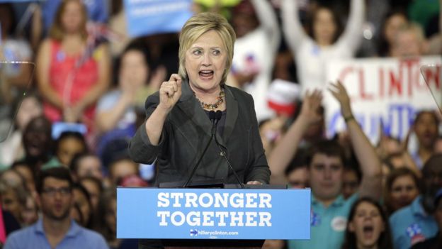 Hillary Clinton questioned by FBI on emails - BBC News