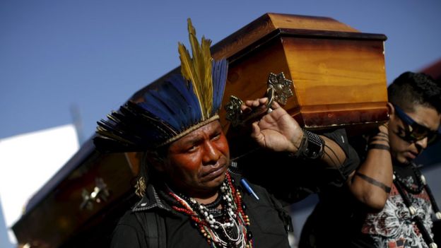 Brazil's Guarani-Kaiowa tribe allege genocide over land disputes - BBC News