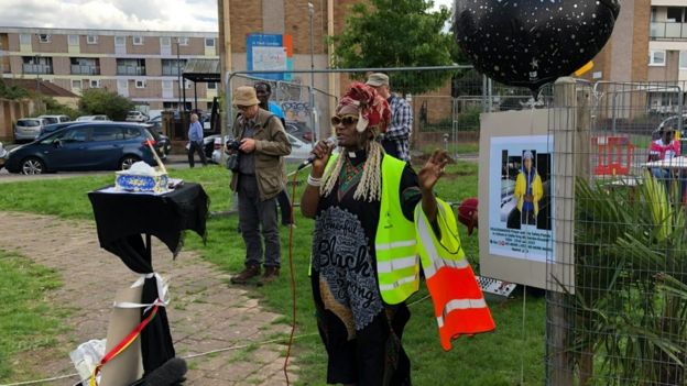 Eddie Kinuthia remembered as 'heart of community' at vigil - BBC News