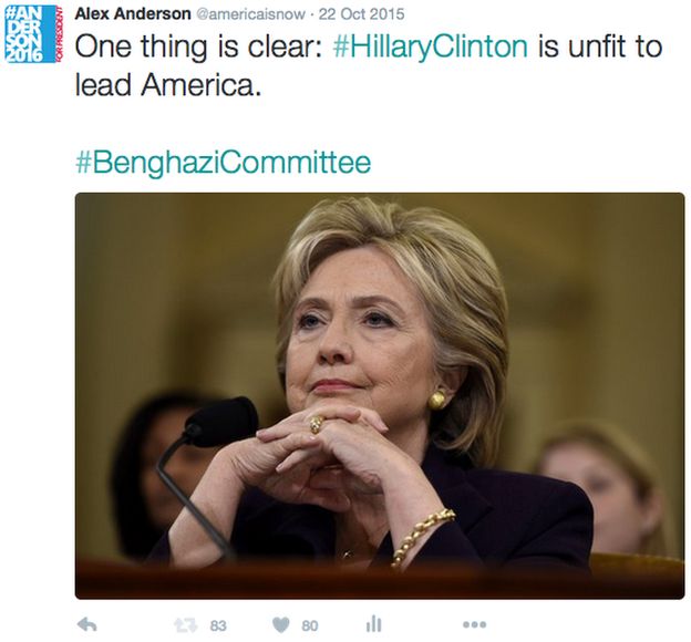 How to fake a US presidential campaign - BBC News