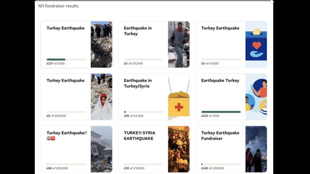 Scammers profit from Turkey-Syria earthquake - BBC News