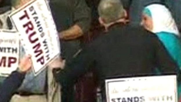 Meet the Muslims, Sikhs and Hindus supporting Trump - BBC News