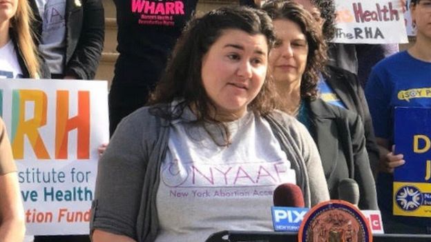 New York abortion law: Why are so many people talking about it? - BBC News