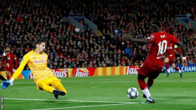 Liverpool 4-3 Red Bull Salzburg: Holders win seven-goal thriller - BBC ...