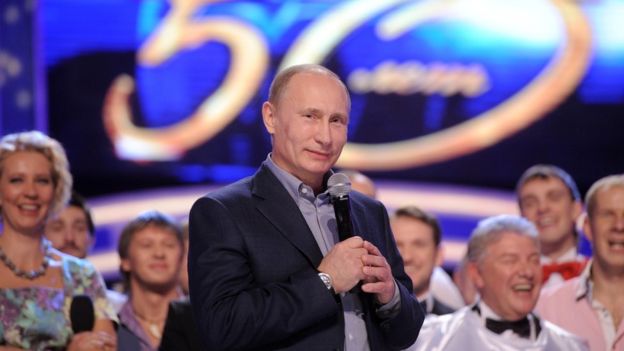 Cómo la Rusia de Vladimir Putin convirtió el humor en un arma - BBC ...