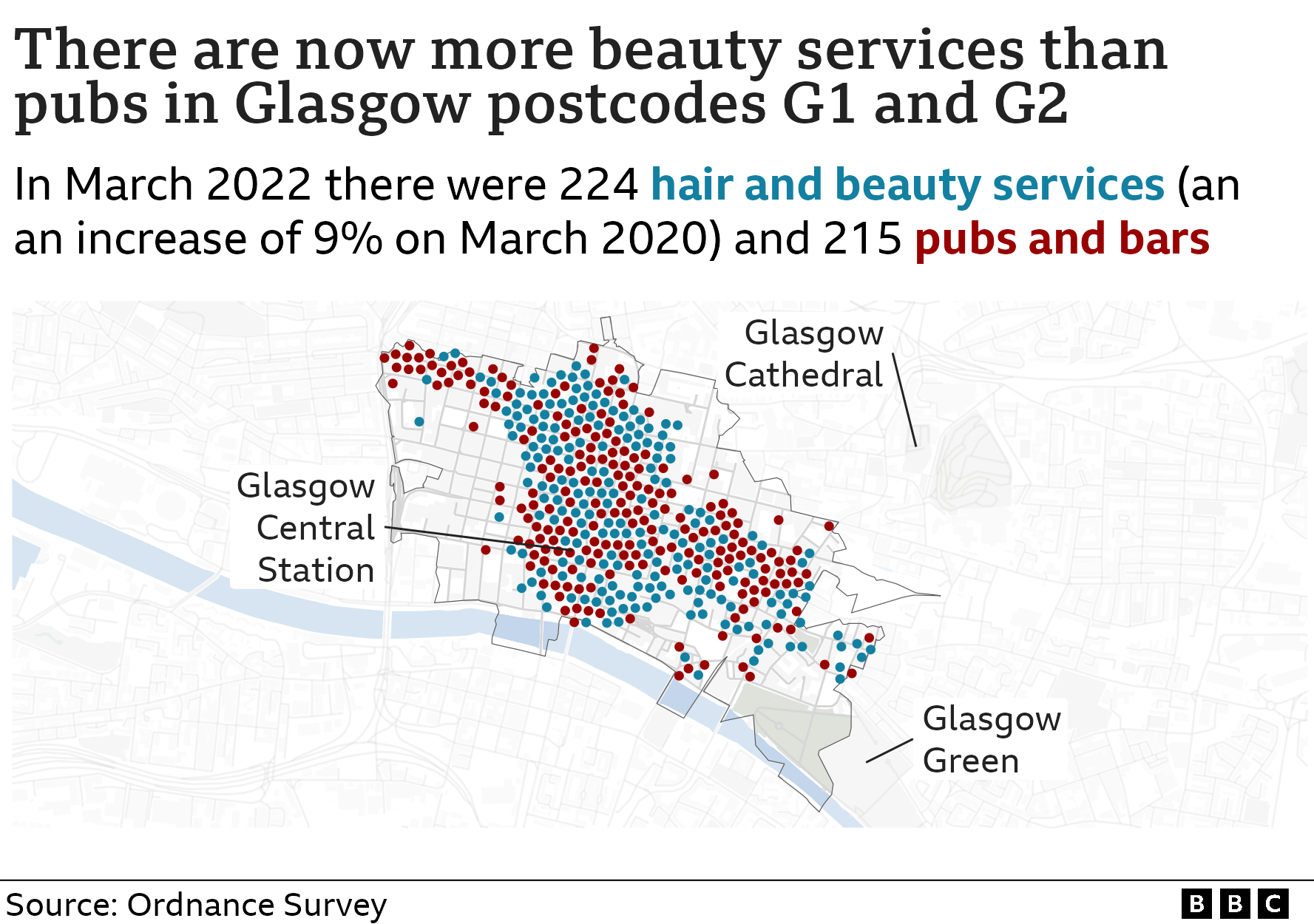 Postcode checker: how has your High Street changed since 2020? - BBC News