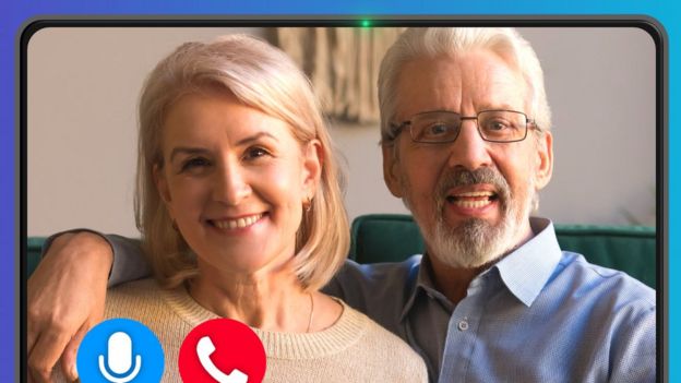 Step-by-step guide: How to video call your family - BBC News