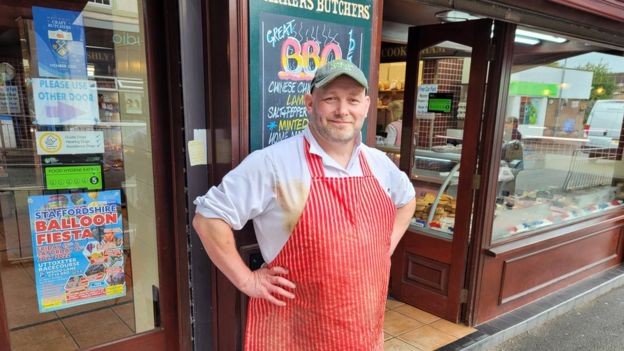 Dancing butcher from Staffordshire a cut above the rest on TikTok - BBC ...