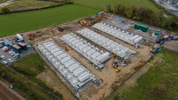 BESS: The charged debate over battery energy storage systems - BBC News