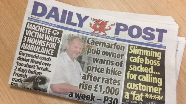 Daily Post now Wales' best-selling regional newspaper - BBC News