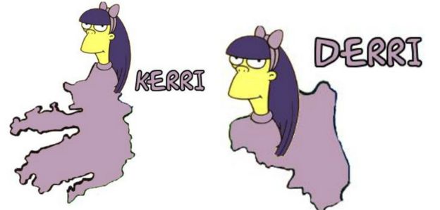 Irish counties 'paired' with The Simpsons - BBC News