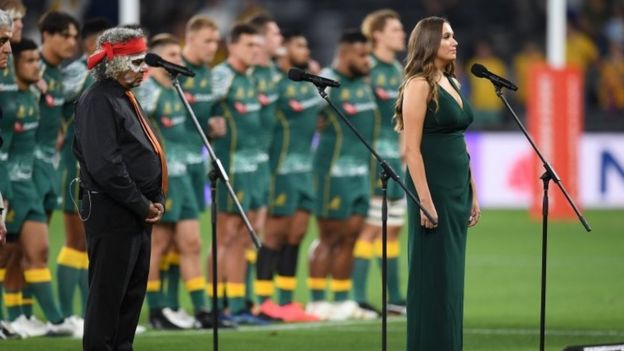 Australia changes national anthem to reflect indigenous past - BBC News