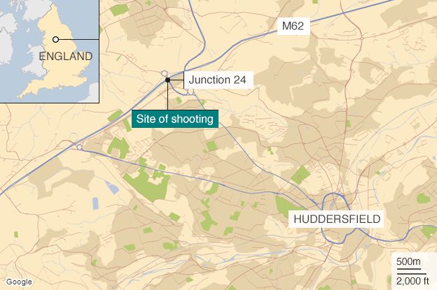 M62 police shooting: Yassar Yaqub's family attend vigil - BBC News