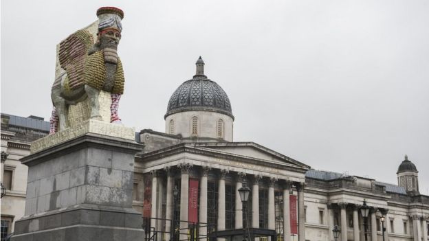 Latest Trafalgar Square Fourth plinth artwork unveiled - BBC News