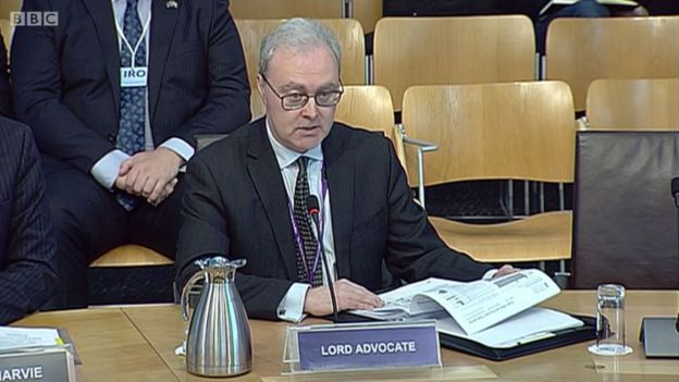 Lord Advocate wants 'significant reform' of Scots justice system - BBC News