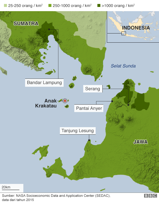 Tsunami Selat Sunda: Dalam ketakutan, warga mulai membongkar-bongkar ...