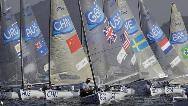 Rio Olympics 2016: Giles Scott leads after four races in the Finn class ...
