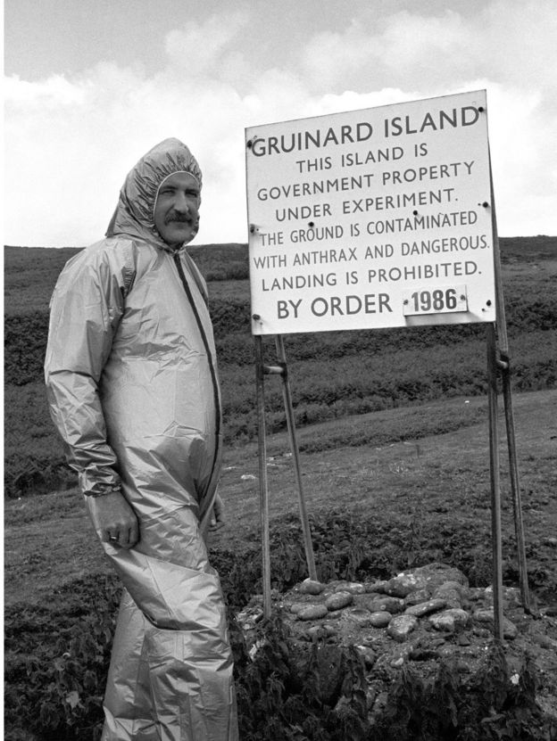 The mystery of Anthrax Island and the seeds of death - BBC News