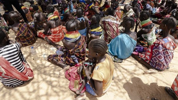 East Africa drought: 'The suffering here has no equal' - BBC News