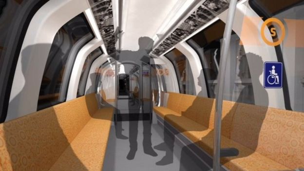New trains unveiled for Glasgow Subway system - BBC News