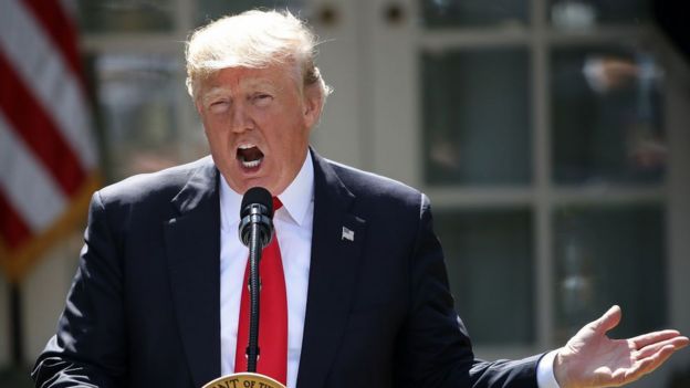 Climate change: US formally withdraws from Paris agreement - BBC News