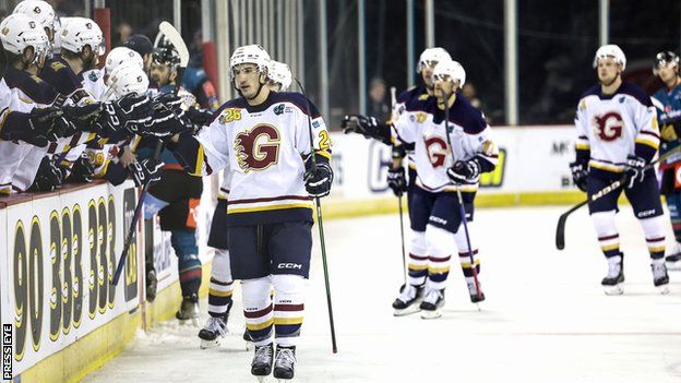 Elite League: Leaders Guildford Flames beat Belfast Giants - BBC Sport