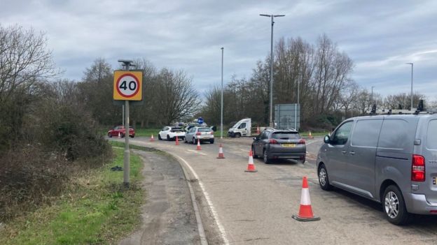 M5 roundabout traffic upgrade could cost up to £6.4m - BBC News
