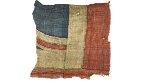 Nelson's HMS Victory 'Battle of Trafalgar flag' sells for £297k - BBC News