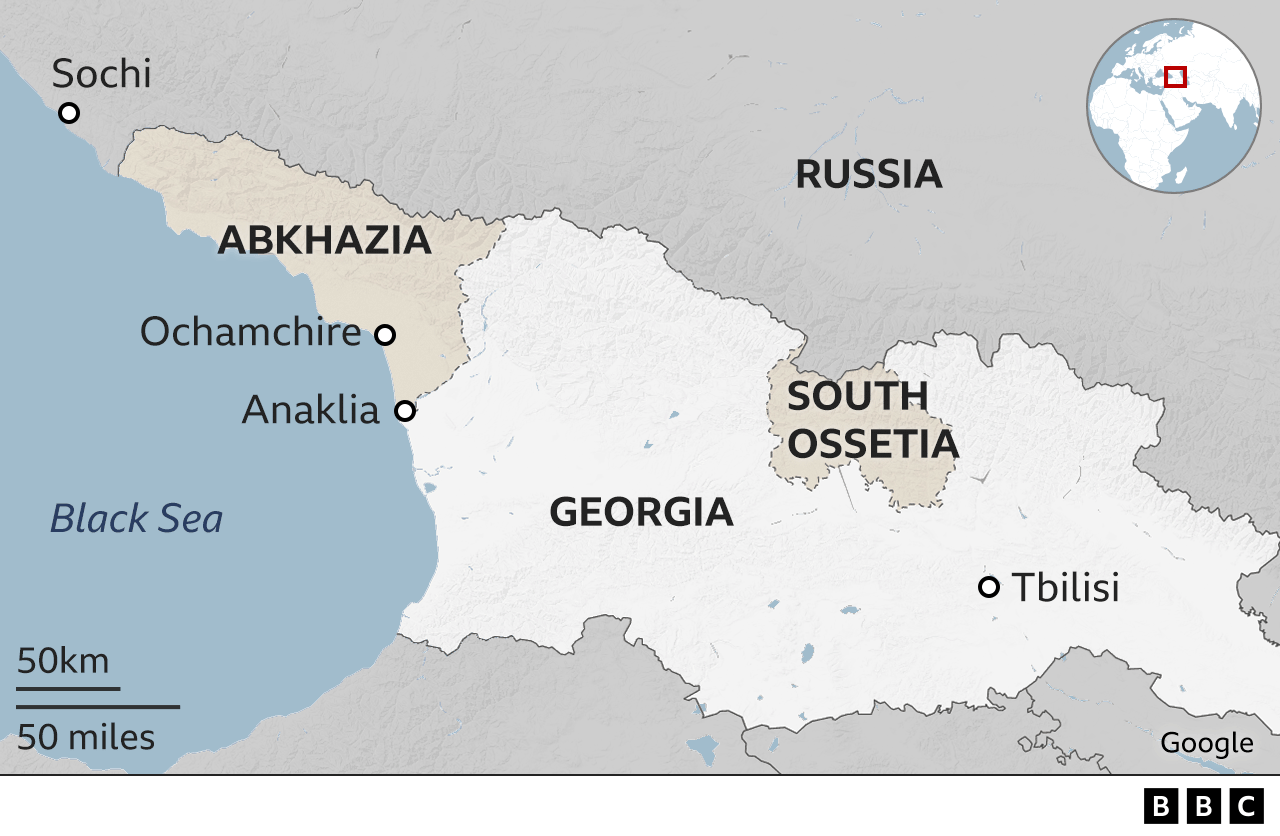 Russia's new Black Sea naval base alarms Georgia - BBC News