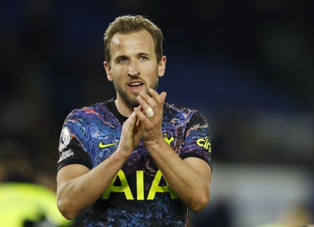 Kane goes fifth in Premier League goals list - BBC Sport