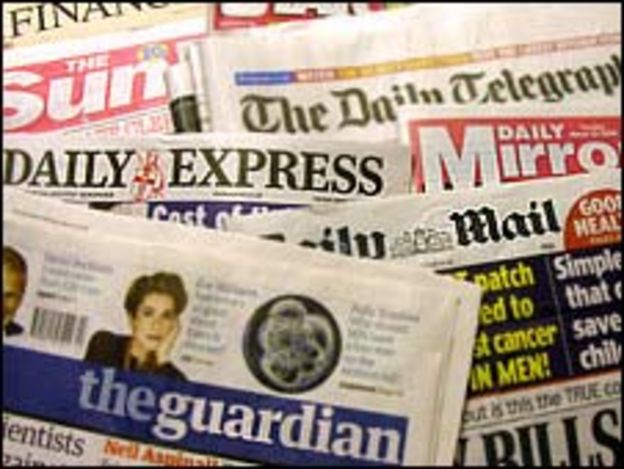 England's World Cup exit dominates papers - BBC News