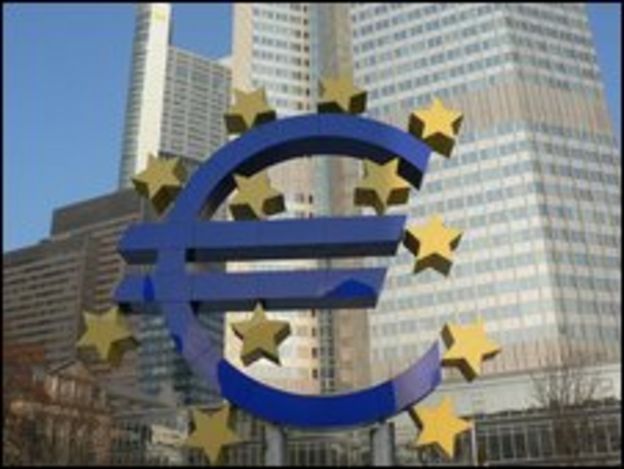 ECB holds eurozone interest rates at 1% - BBC News