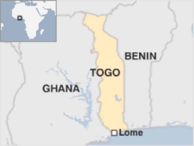 Ghanaians flee violence for northern Togo - BBC News