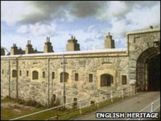 Tregantle Fort disaster training for Raleigh sailors - BBC News