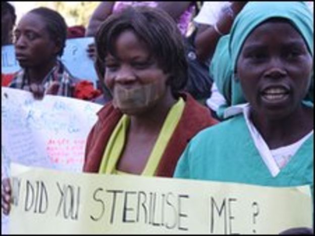 Namibia HIV women sue over forced sterilisation - BBC News