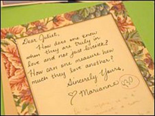 Shakespeare's Juliet inspires lovelorn letter writers - BBC News