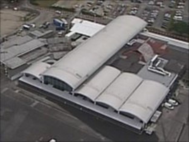 New Bournemouth Airport terminal opens - BBC News