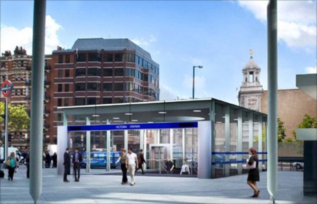 Contract for £700m Victoria Tube station revamp awarded - BBC News