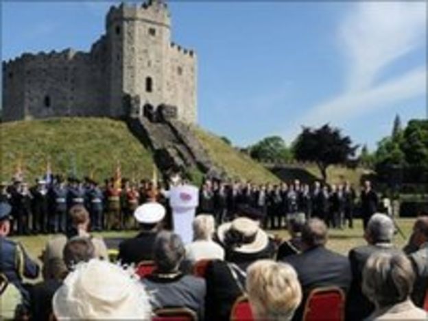 Cardiff ready for Armed Forces Day celebrations - BBC News