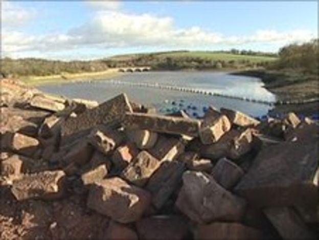 Ulley dam reopens three years after floods - BBC News