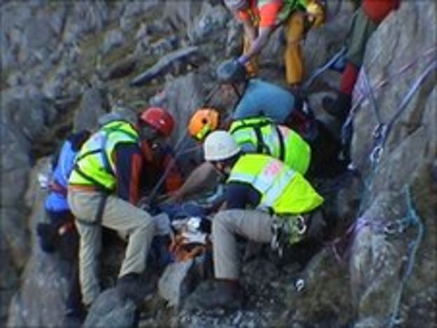 Rescue team call-outs still up - BBC News