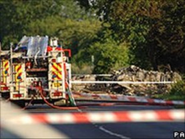 Harrier jet crash in Oxfordshire was 'genuine mistake' - BBC News