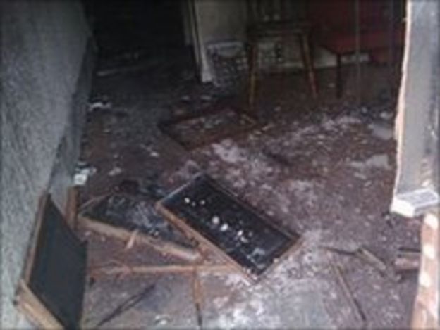 Limavady Sinn Fein office targeted by arson - BBC News