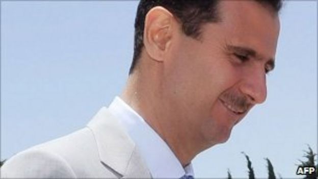 Bashar al-Assad's tightening grip on Syria 10 years on - BBC News