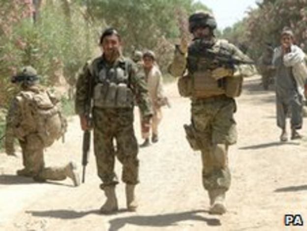 How soldier survived Afghan ambush and roadside bomb - BBC News