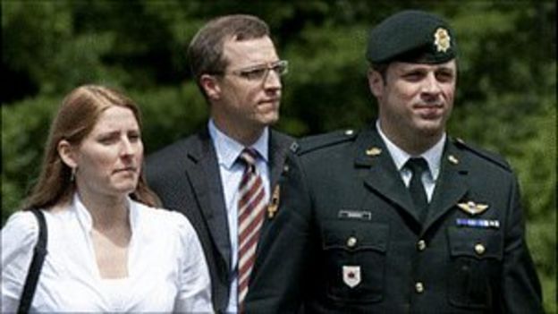 Canadian soldier guilty of 'disgraceful conduct' - BBC News