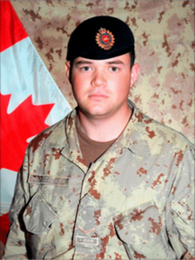 Tributes to Canadian soldier killed in Afghanistan - BBC News