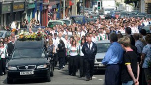 Fermanagh murder victim buried - BBC News